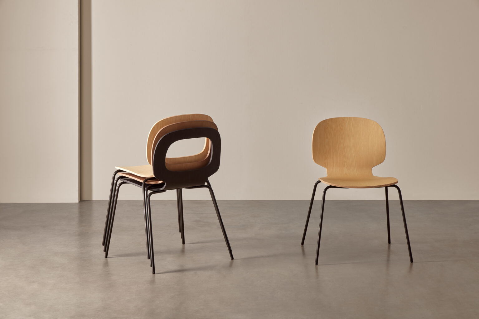 HALO Chair 4-Leg Metal Base - Blasco&Vila