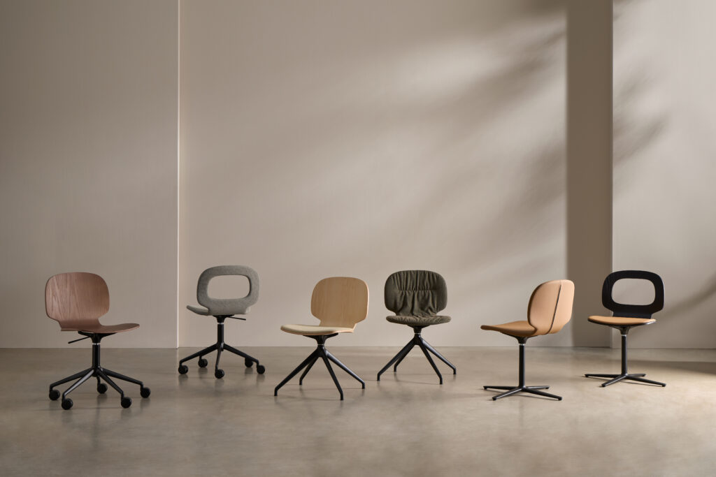 HALO Office Chair with 5-Wheel Adjustable Base (Smooth Upholstered ...